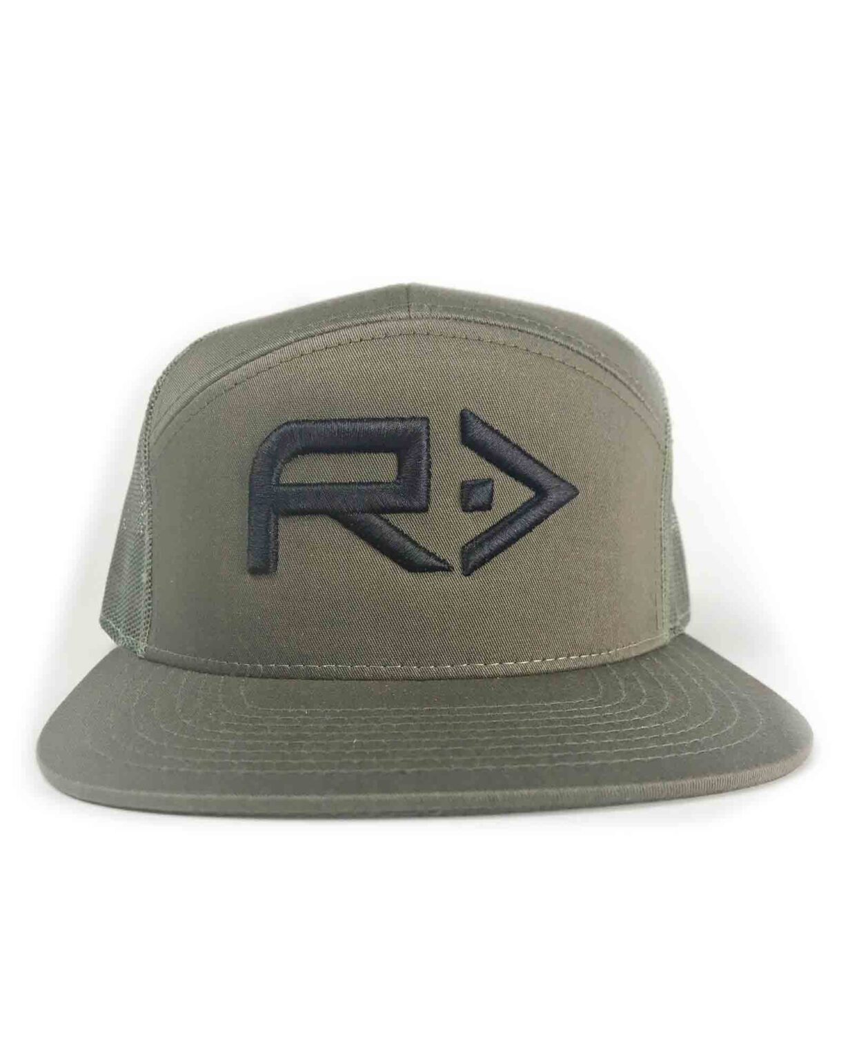 BIG R 3D PUFF 7 PANEL - ARMY - Rahfish