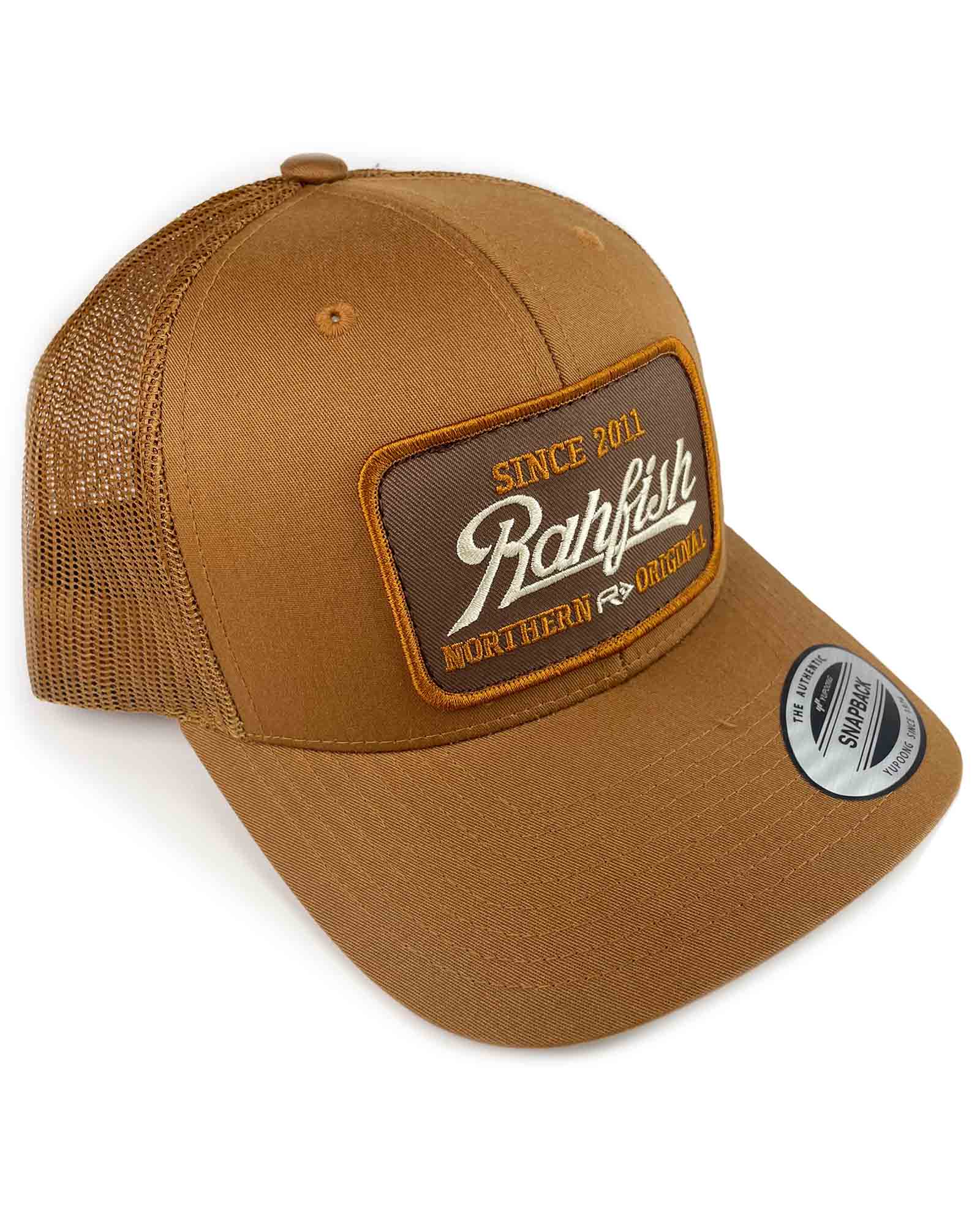 HAT - THE COUNTRY BUCKET TRUCKER - CARAMEL - Rahfish